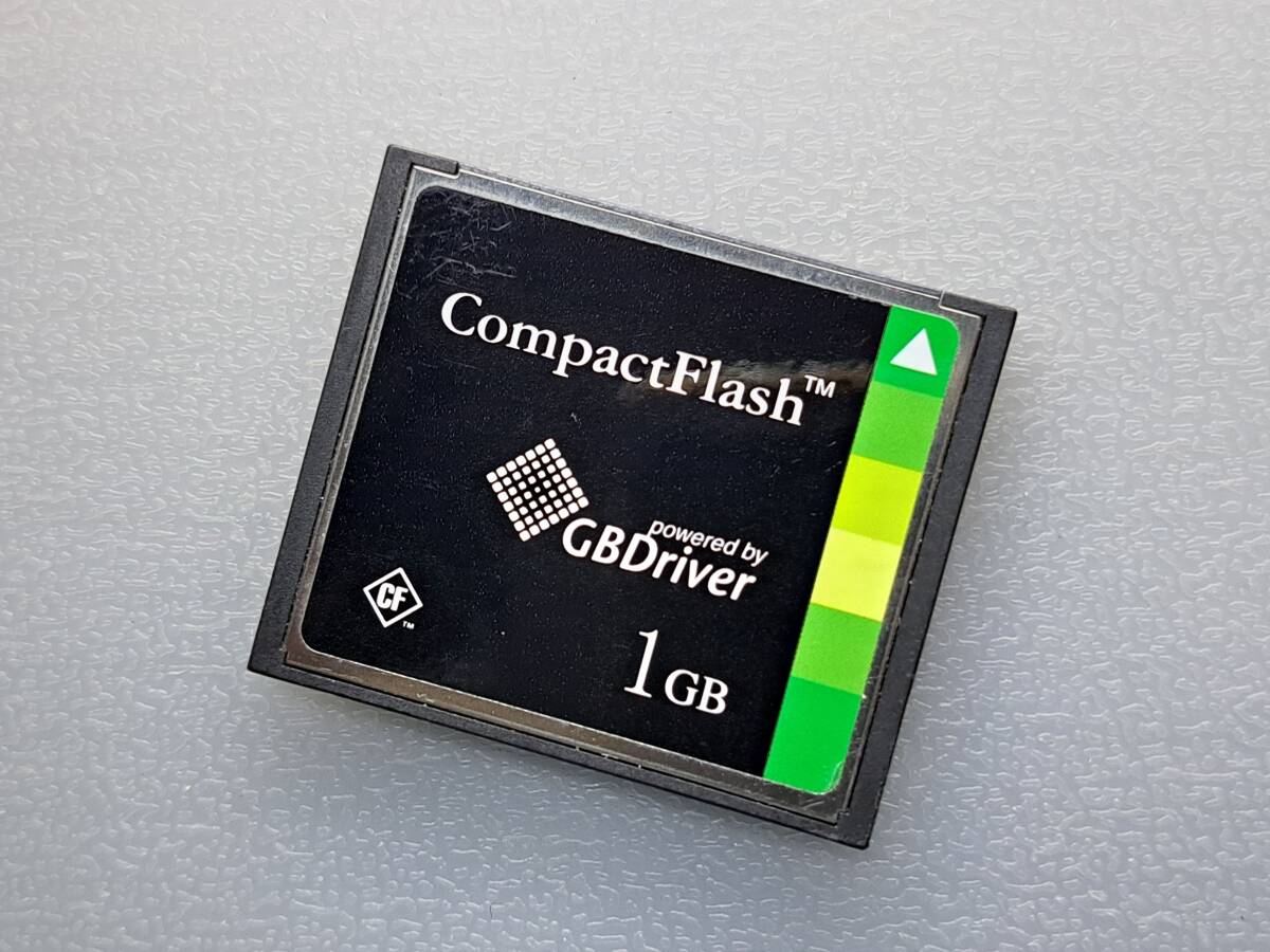 【やや傷や汚れあり】TDK GBDriver 1GB CFカード 産業用 ケース付き コンパクトフラッシュ メモリーカード 動作確認済みの落札 ...