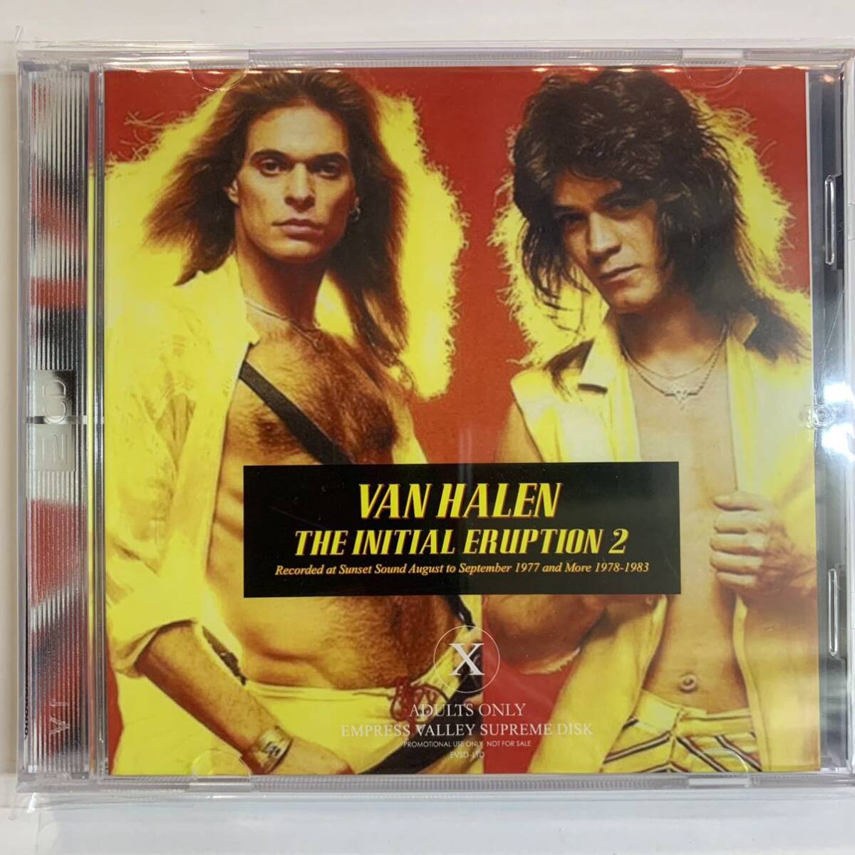 【未使用】VAN HALEN / THE INITIAL ERUPTION 2 (2CD) Empress Valley Records スタジオ・レア・トラックス集！1stのセッション音源を ...