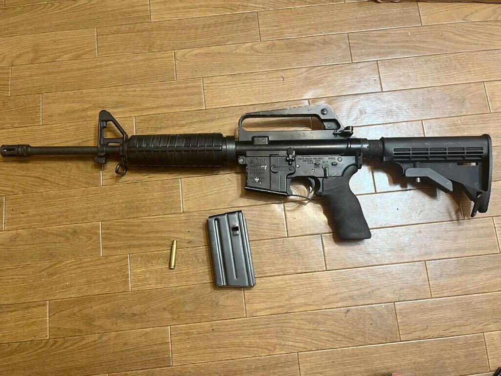 【傷や汚れあり】マルシン Colt M653 モデルガン/M16A1 XM177E2 ベトナム戦争 NAM戦 バーンズ プラトーン ...