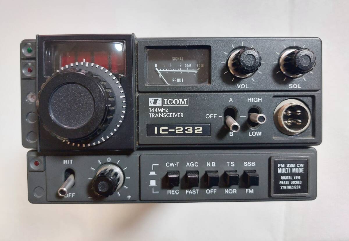 【傷や汚れあり】【送料込み】No.6587-2 IC-232 144Mhz SSB/FM/CW アイコム トランシーバーの落札情報詳細 ...