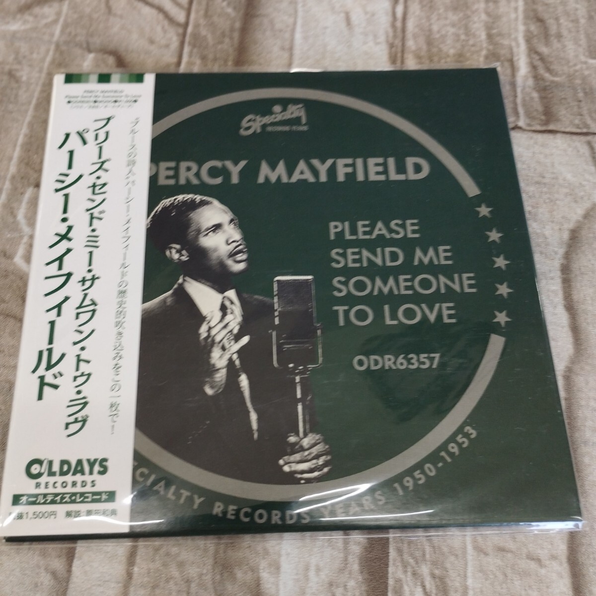 【未使用に近い】 0610y2117 新品CD/紙ジャケ パーシーメイフィールドPERCY MAYFIELD / PLEASE SEND ME ...