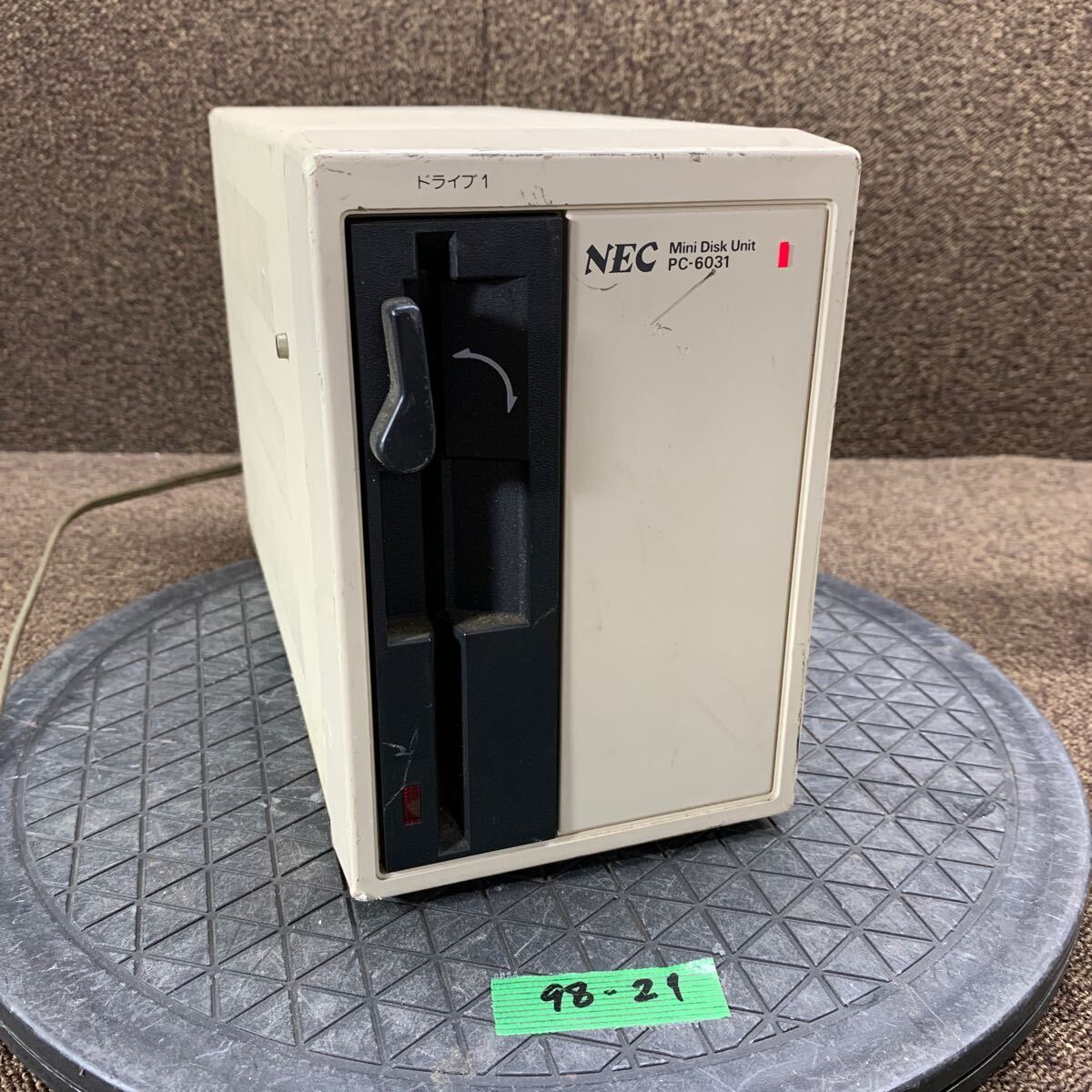【傷や汚れあり】98-21 激安 レトロPC パーツ 外付けFDD ミニフロッピーディスクユニット NEC 日本電気 PC-6031 通電のみ確認 ジャンクの落札情報詳細 - Yahoo ...