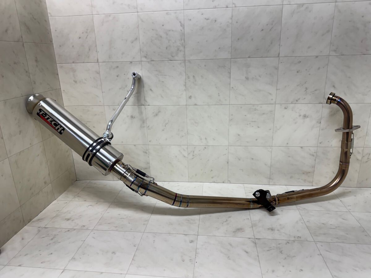 【目立った傷や汚れなし】美品 23年製 NSF100で使用 T−TECH SP ダウンマフラー HR01 レース未使用車 無転倒車 NSR50 NSR80 XR100 APE100 グロムの ...