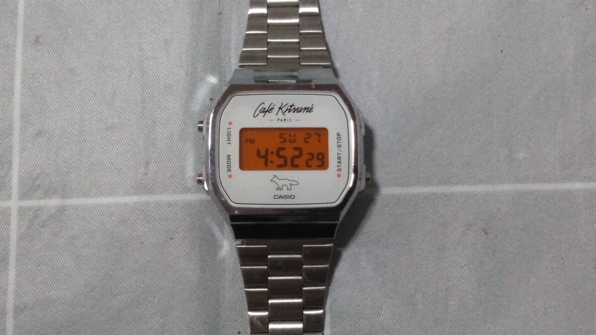 【全体的に状態が悪い】カシオ CASIO スタンダード A168WECK-7AJR Caf Kitsun カフェキツネ デジタル クォーツ 稼働ジャンクの落札情報詳細 - Yahoo ...