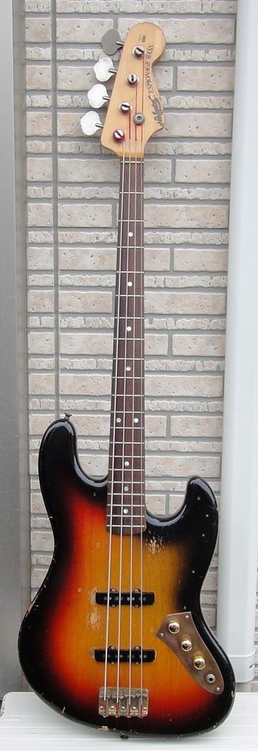 【やや傷や汚れあり】JAPAN VINTAGE ★ Navigator / ESP ESPIONAGE BASS ★ リア P.U. / FENDER U.S.A.ヴィンテージP.U. 【中古 ...