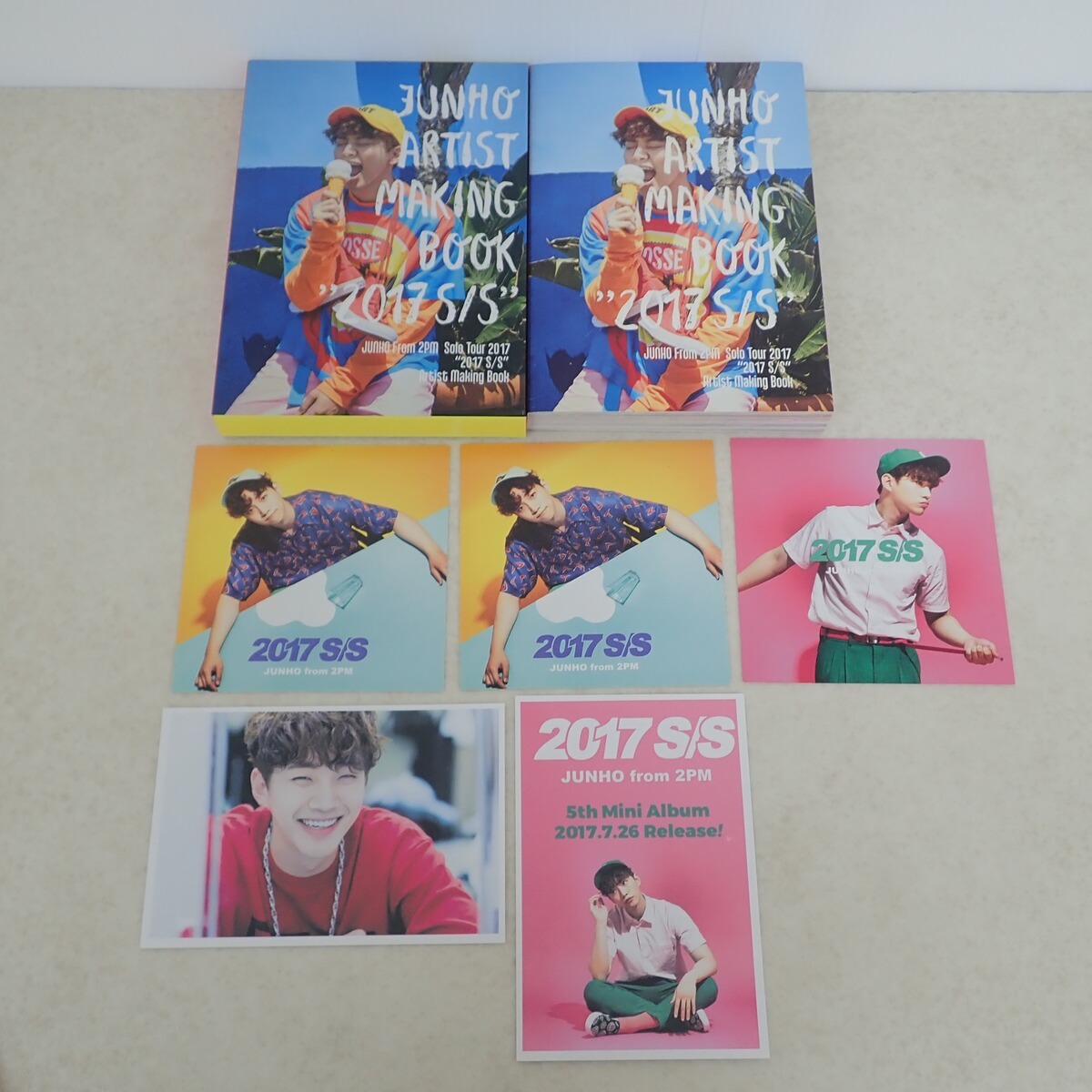 【目立った傷や汚れなし】JUNHO 写真集 JUNHO FROM 2PM Solo Tour 2017 ARTIST MARKING BOOK"2017S/S" ジュノ トゥーピーエム【IOの ...