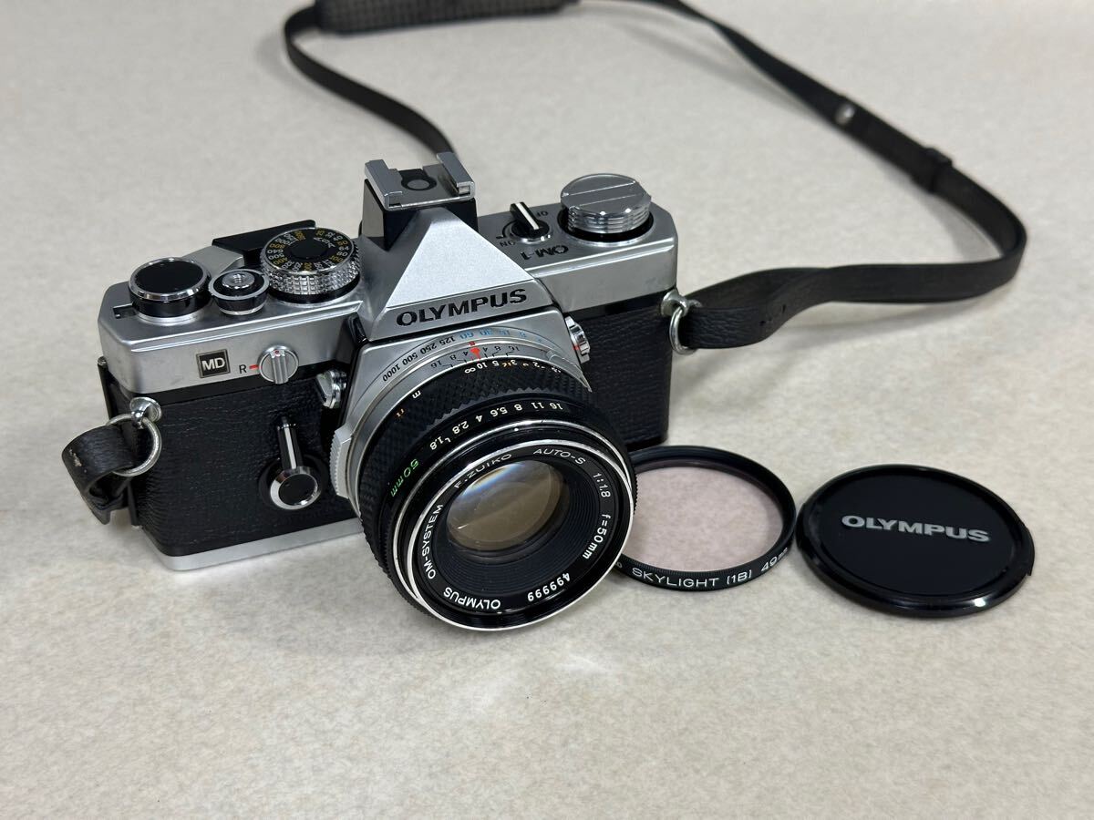 【傷や汚れあり】OLYMPUS オリンパス OM-1 MD OM-SYSTEM F.ZUIKO AUTO-S 50mm f1.8 一眼レフ フィルムカメラ 動作未確認 現状品の落札情報詳細 ...