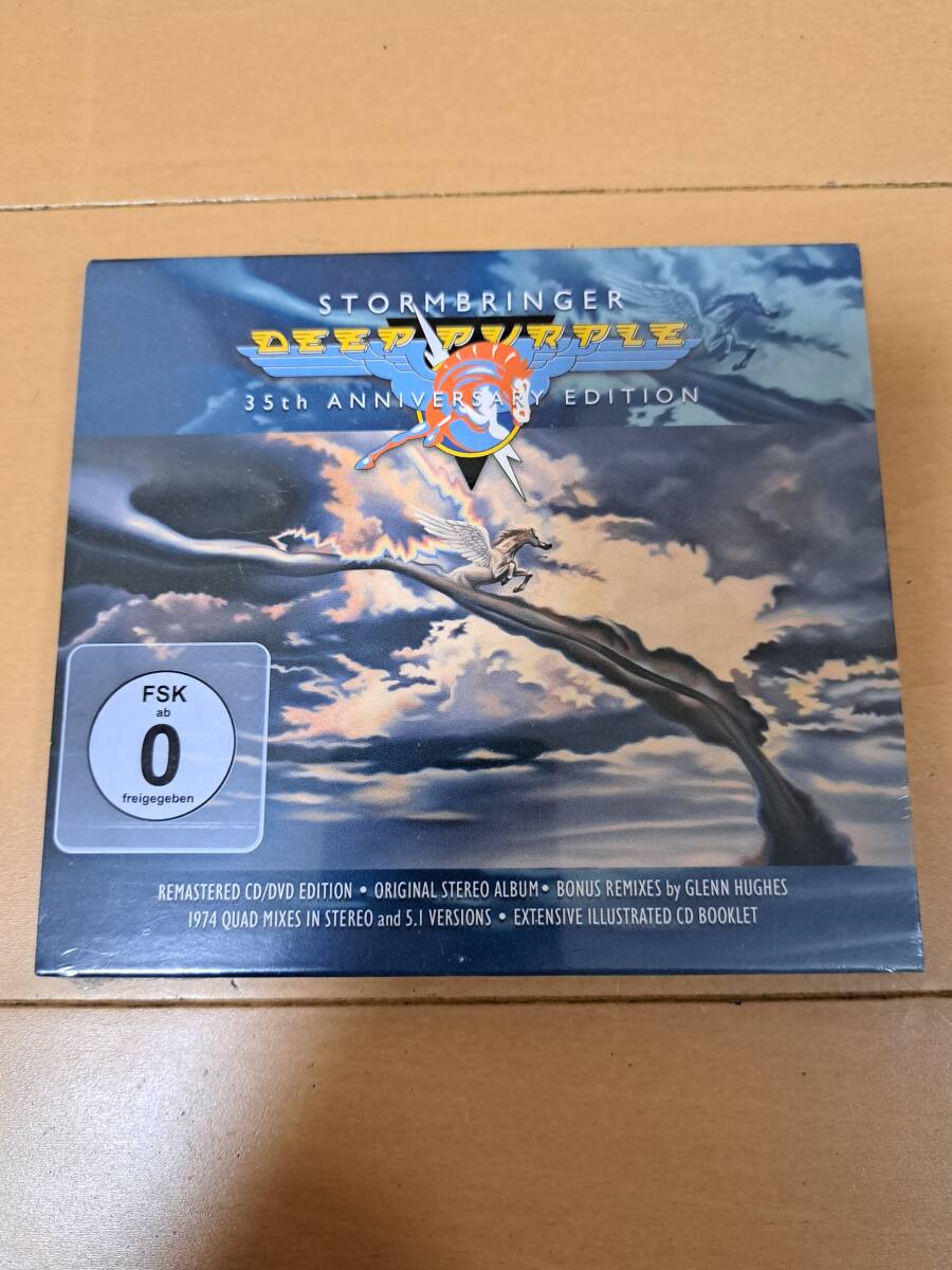 【未使用】DEEP PRUPLE／Stormbringer 35th Anniversary Edition CD＋DVD(audio ...