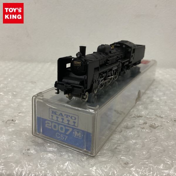 【やや傷や汚れあり】1円〜 動作確認済 KATO Nゲージ 2007 M C57の落札情報詳細 - Yahoo!オークション落札価格検索 オークフリー