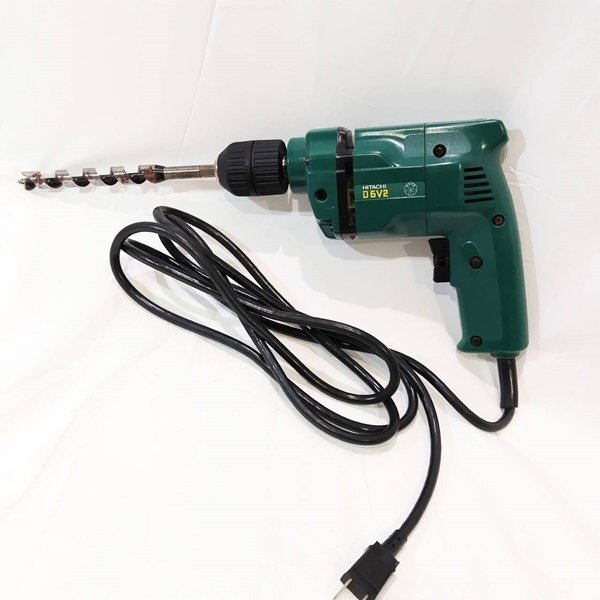 【傷や汚れあり】通電確認済 日立工機 日立変速ドリル D6V2 100V 310W 現状品お渡し コード式 人気 HITACHI S2806の ...