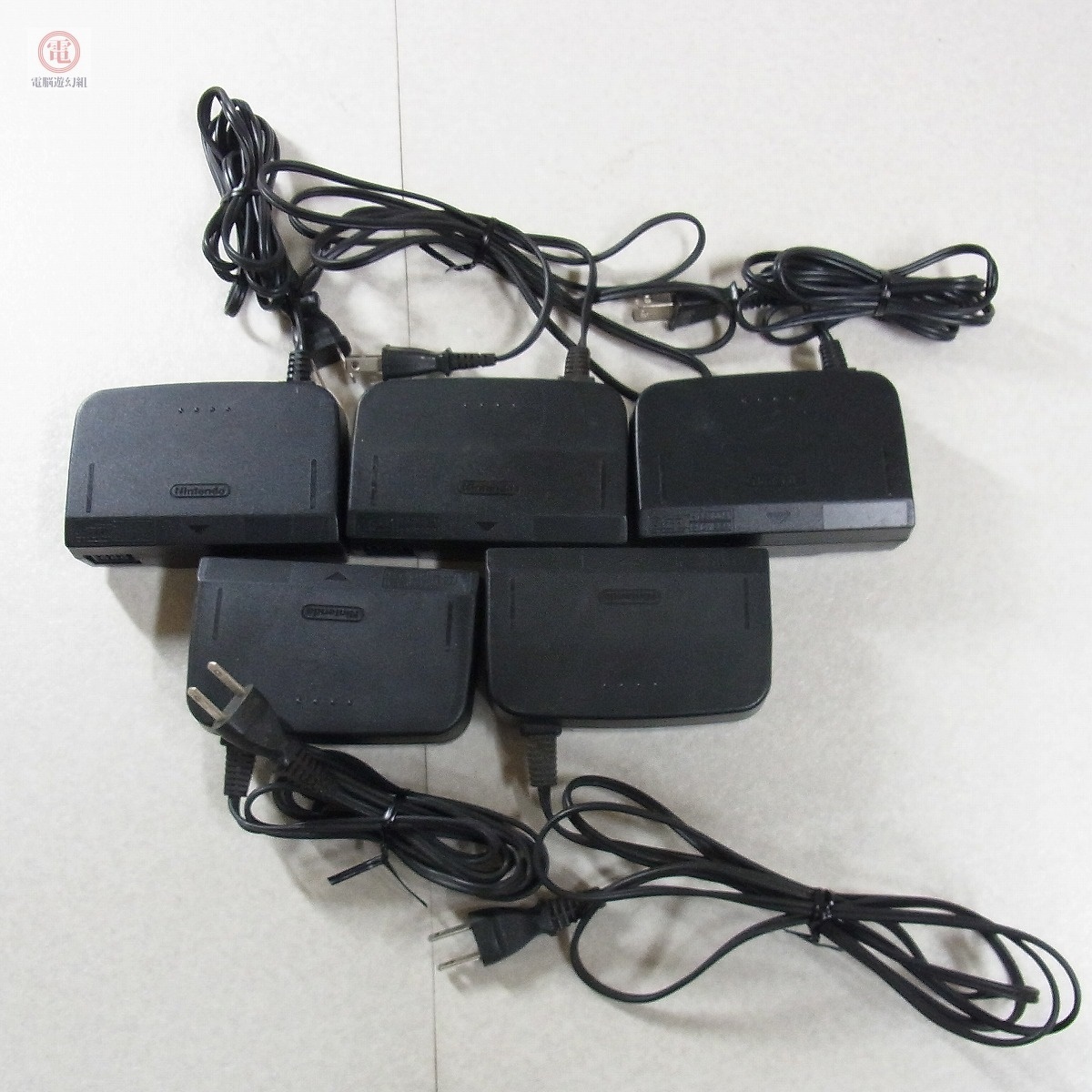 【全体的に状態が悪い】N64 ニンテンドウ64 ACアダプタ 純正 NUS-002 まとめて20個セット 任天堂 Nintendo【20の落札 ...