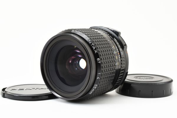 【目立った傷や汚れなし】[美品] PENTAX ペンタックス SMC 6x7 55mm F/4 67マウント 中判カメラ用 単焦点レンズ 即決 ...