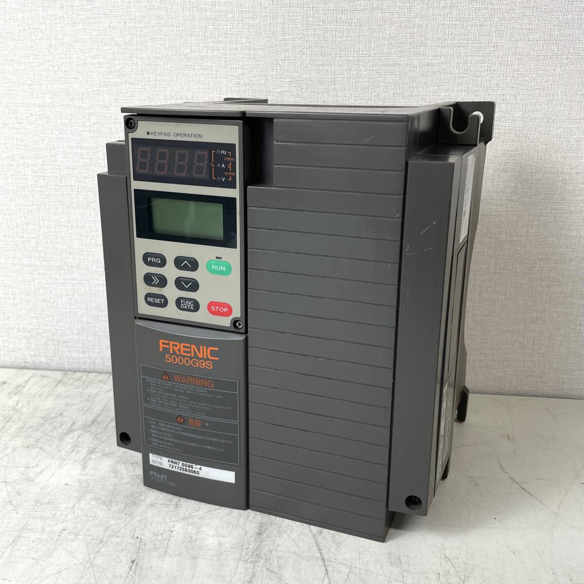 【傷や汚れあり】Fuji 富士電機 FRENIC 5000G9S FRN7.5G9S-4 インバータ 現状品【B-366】の落札情報詳細 ...