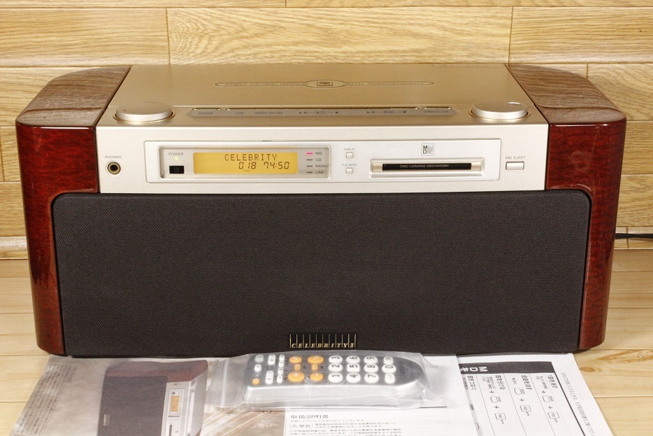 【やや傷や汚れあり】★代替リモコン付き SONY セレブリティⅡ MD-7000 CD/MD/FM/AM★の落札情報詳細 - Yahoo!オークション落札価格検索 オークフリー