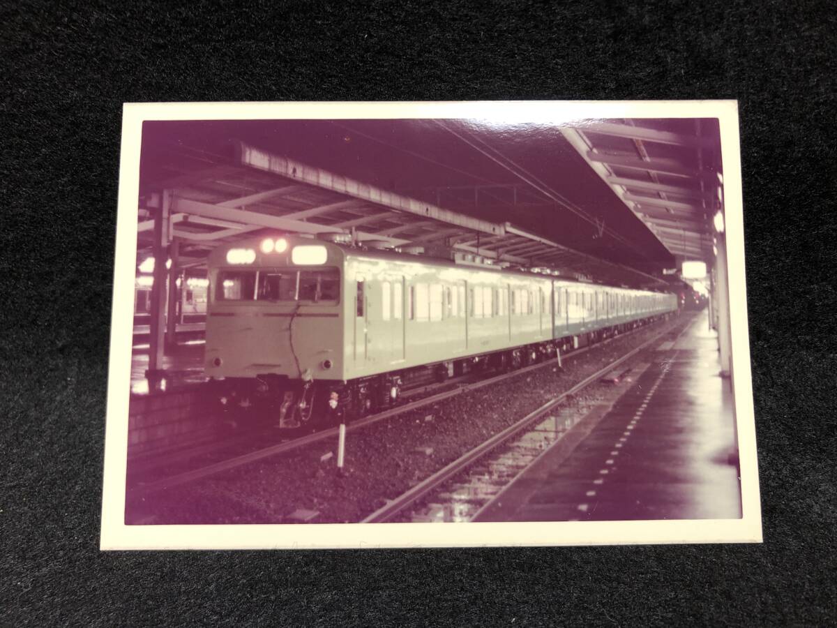 【やや傷や汚れあり】【昔の鉄道写真】LC161-13 品川駅 回9106M クハ103+モハ103 昭50.4.25 国鉄/国電 r-46の ...