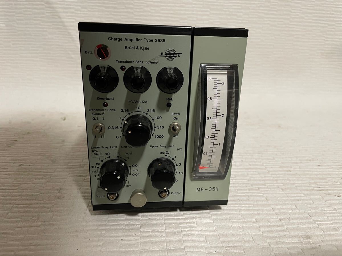 【目立った傷や汚れなし】展示品★BK★BRUEL & KJAER★ブリュエルケアー★Charge Amplifier★2635★アンプ★アマチュア無線★動作確認済み★の落札情報詳細 ...