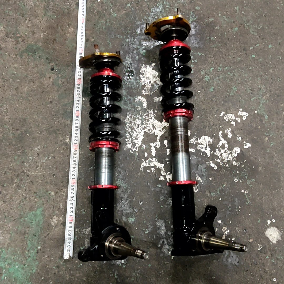 【傷や汚れあり】DR30フロント フルタップ車高調 減衰付き倒立ショック 検索用gc111gc110R30HR30RD30R31F31GC10GC21S130ハコスカケンメリ ジャパンの落札 ...