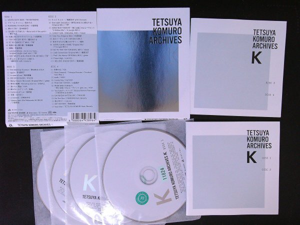 【やや傷や汚れあり】TETSUYA KOMURO ARCHIVES K CD 4枚組 小室哲哉 アルバム 即決 送料200円 1207の落札情報詳細 - Yahoo!オークション落札価格検索 ...
