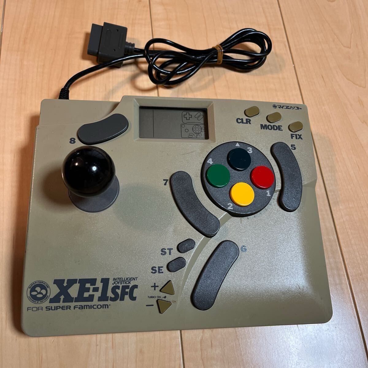 【全体的に状態が悪い】★送料600円★スーパーファミコン★ジョイスティック型コントローラー★インテリジェントジョイスティック★マイコンソフト★ ...