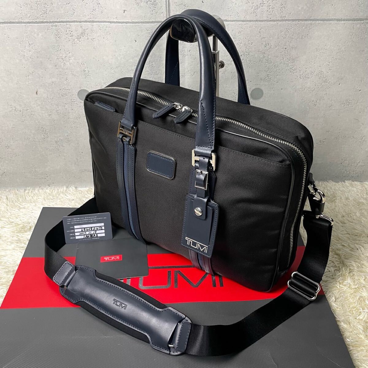 【目立った傷や汚れなし】[保証書付][日本限定 極美品] TUMI トゥミ 2way JARVIS イーストウエスト メンズ ビジネスバッグ ブリーフケース A4+PC可 バリスティックの落札 ...