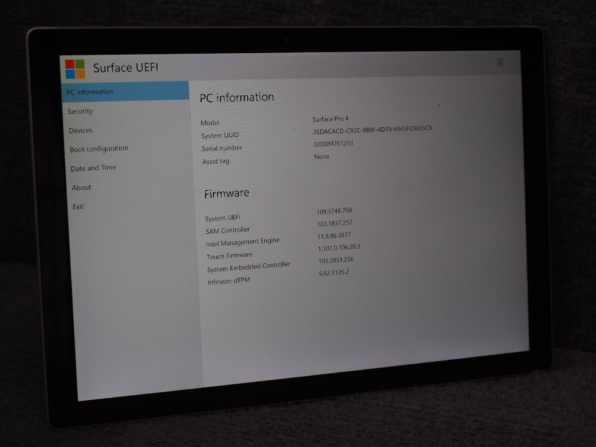 【傷や汚れあり】Microsoft Surface Pro4 1724 128GB m3-6Y30 0.90GHz 4GB OS無し ジャンク D51073の落札情報詳細 - Yahoo ...
