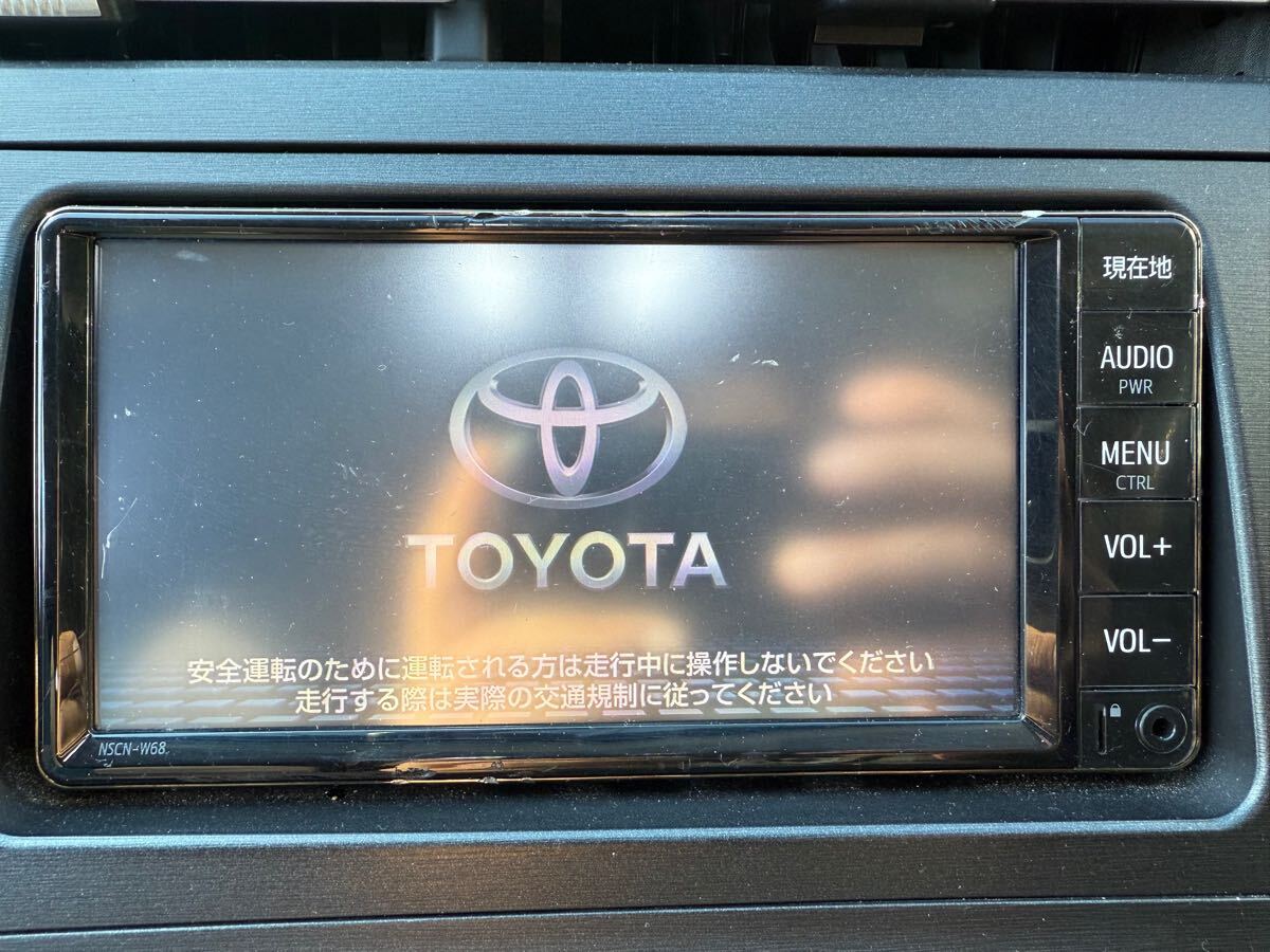 【やや傷や汚れあり】トヨタ純正 NSCN-W68メモリナビ 08605-00B60 地図データ2018年 ディスク/ SD / TV / AUX / Bluetooth [B287]の落札情報 ...