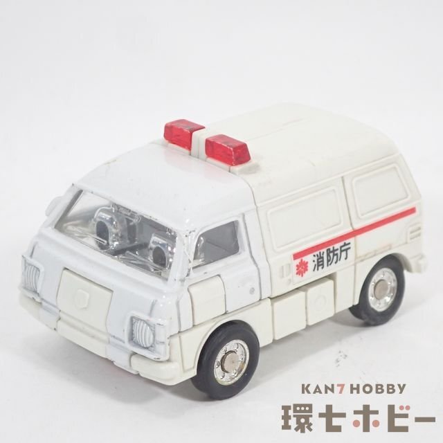 【傷や汚れあり】2TS50 当時物 旧バンダイ ポピー マシンロボ MR-15 救急ロボ 救急車 消防庁 ミニカー 未検品現状/トランスフォーマー カーロボット 送:60の落札情報詳細 ...