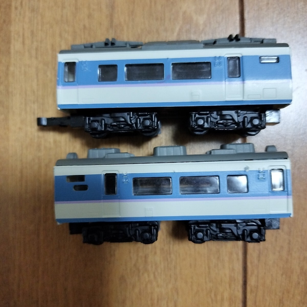 【目立った傷や汚れなし】【組立済 現状渡し】（50）Bトレ Bトレイン 183系 グレードアップ 新塗装 あずさ 2両セット 鉄道 鉄道模型 ...