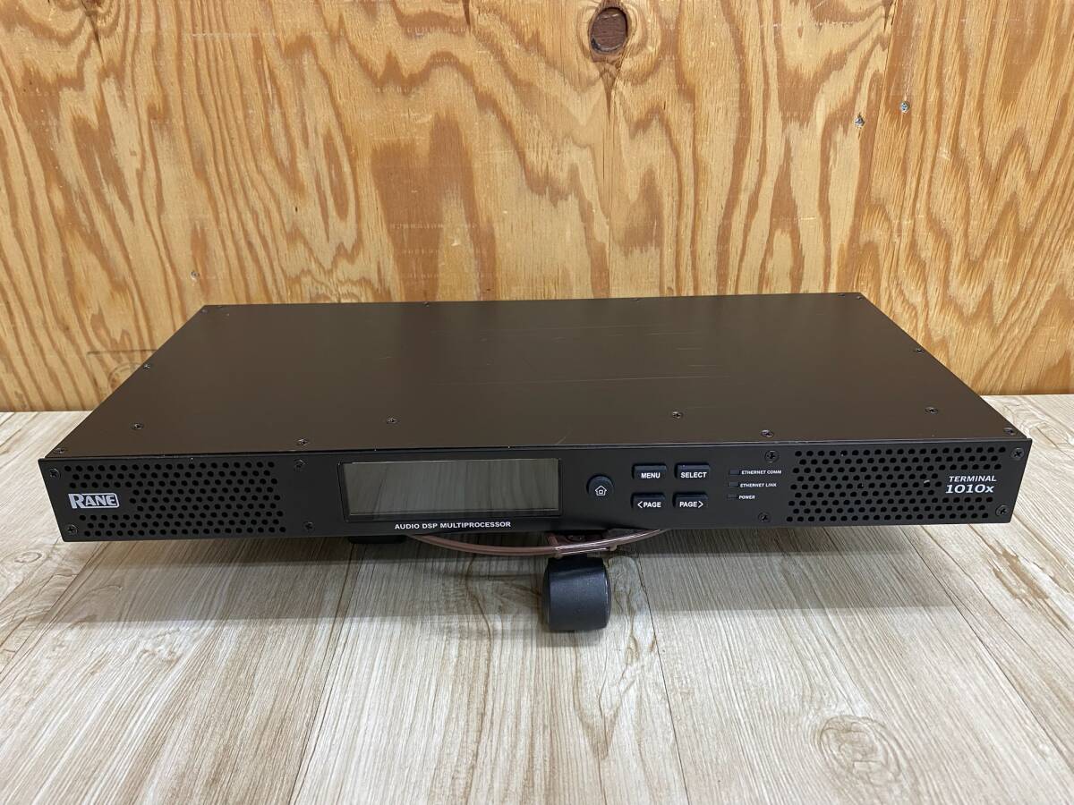 【目立った傷や汚れなし】*7824-1112-2 ☆通電保証☆ RANE TERMINAL 1010X HALオーディオDSP ...