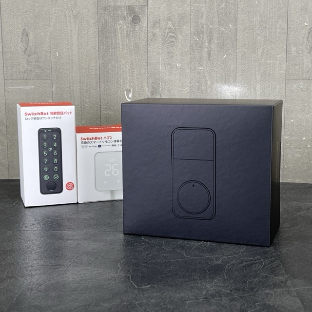 【未使用】SwitchBot リモートスマートロック Proセット 【新品未開封】W3500000 指紋認証パッド W2500020 ハブ2 W3202100 遠隔ドアロック / 510989 ...