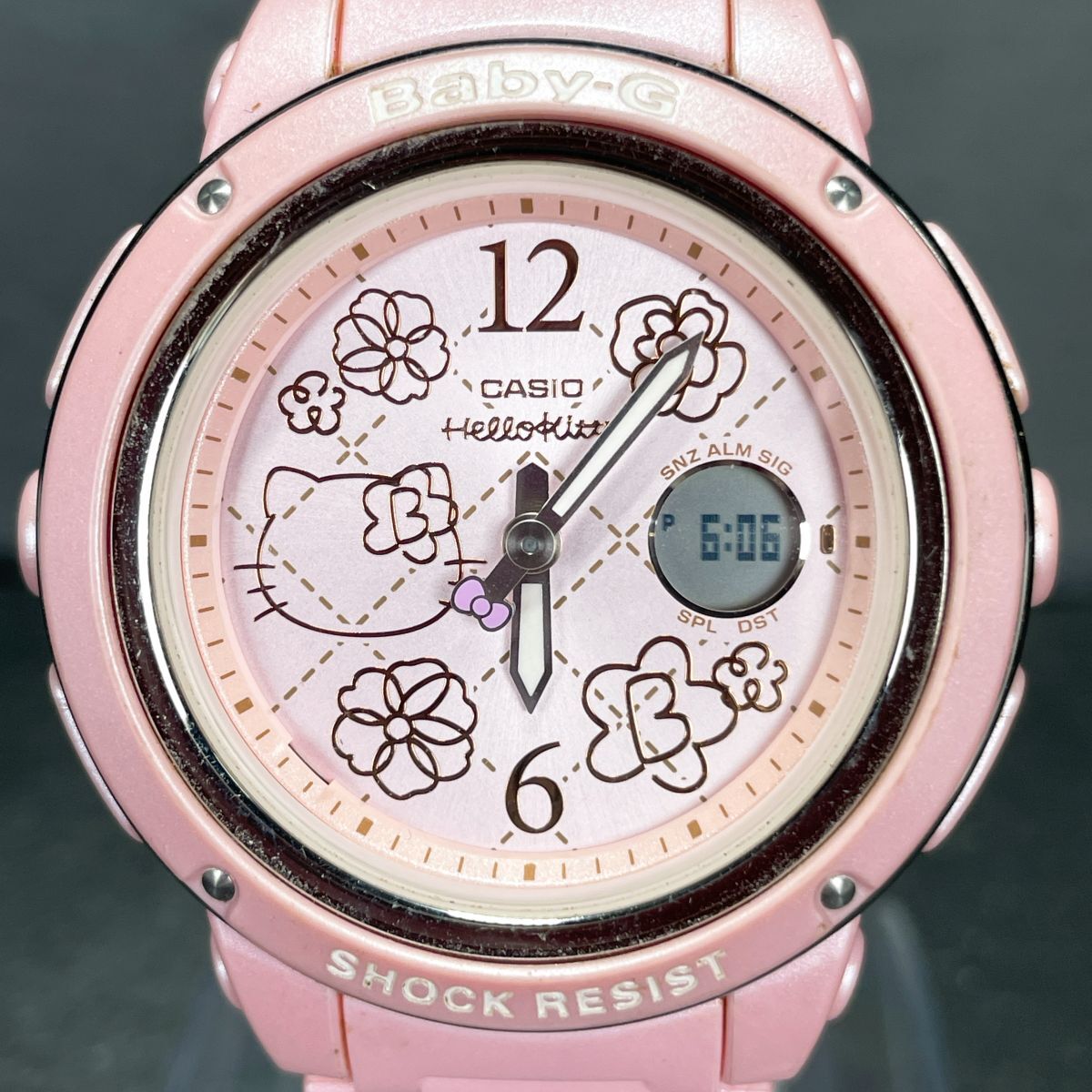 【目立った傷や汚れなし】美品 CASIO カシオ Baby-G ベビージー ハローキティ限定モデル BGA-150KT-4B 腕時計 アナデジ クオーツ 多機能 ピンク 動作確認済みの落札情報 ...
