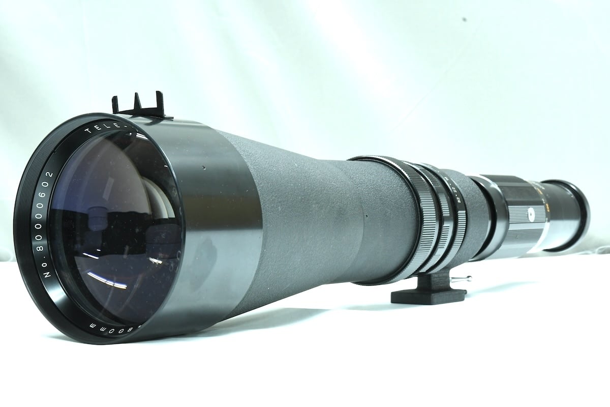【やや傷や汚れあり】【同梱不可】 Tokina TELE-Tokina 800mm F8 FDマウント 超望遠 単焦点 トキナー キャノン ...