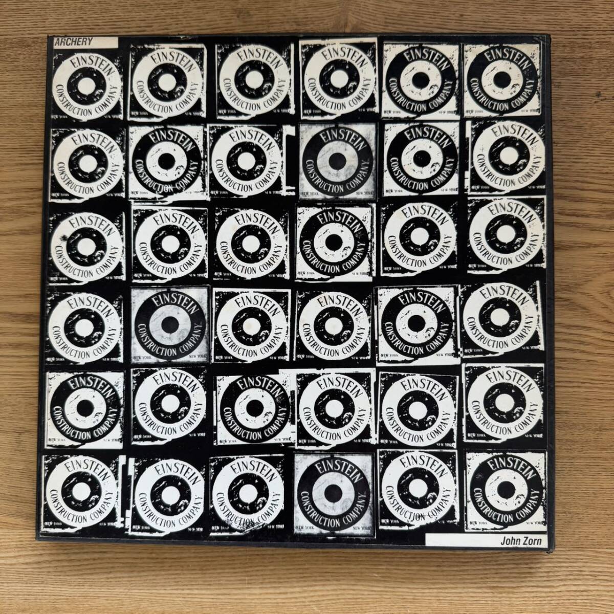 【やや傷や汚れあり】LP// John Zorn Archery Box 2LP Bill Laswell David Moss / レア ...