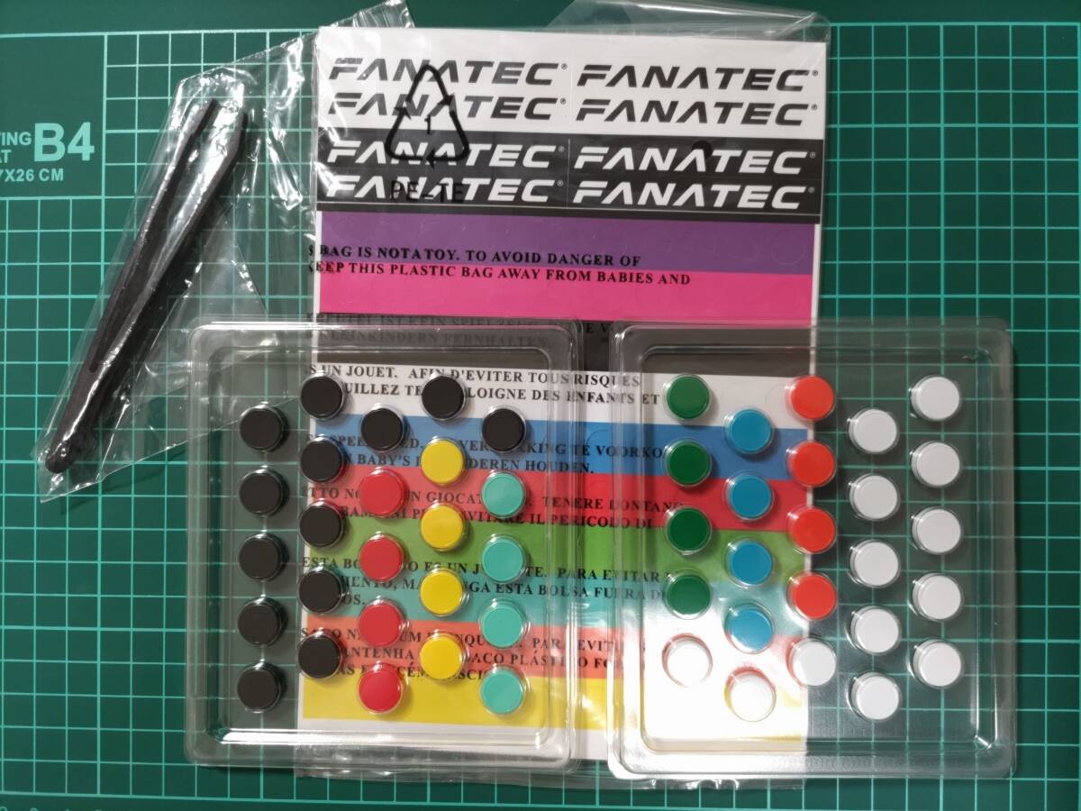 【未使用】【未使用】ファナテック(FANATEC) Button Caps and Sticker セットの落札情報詳細 - Yahoo ...