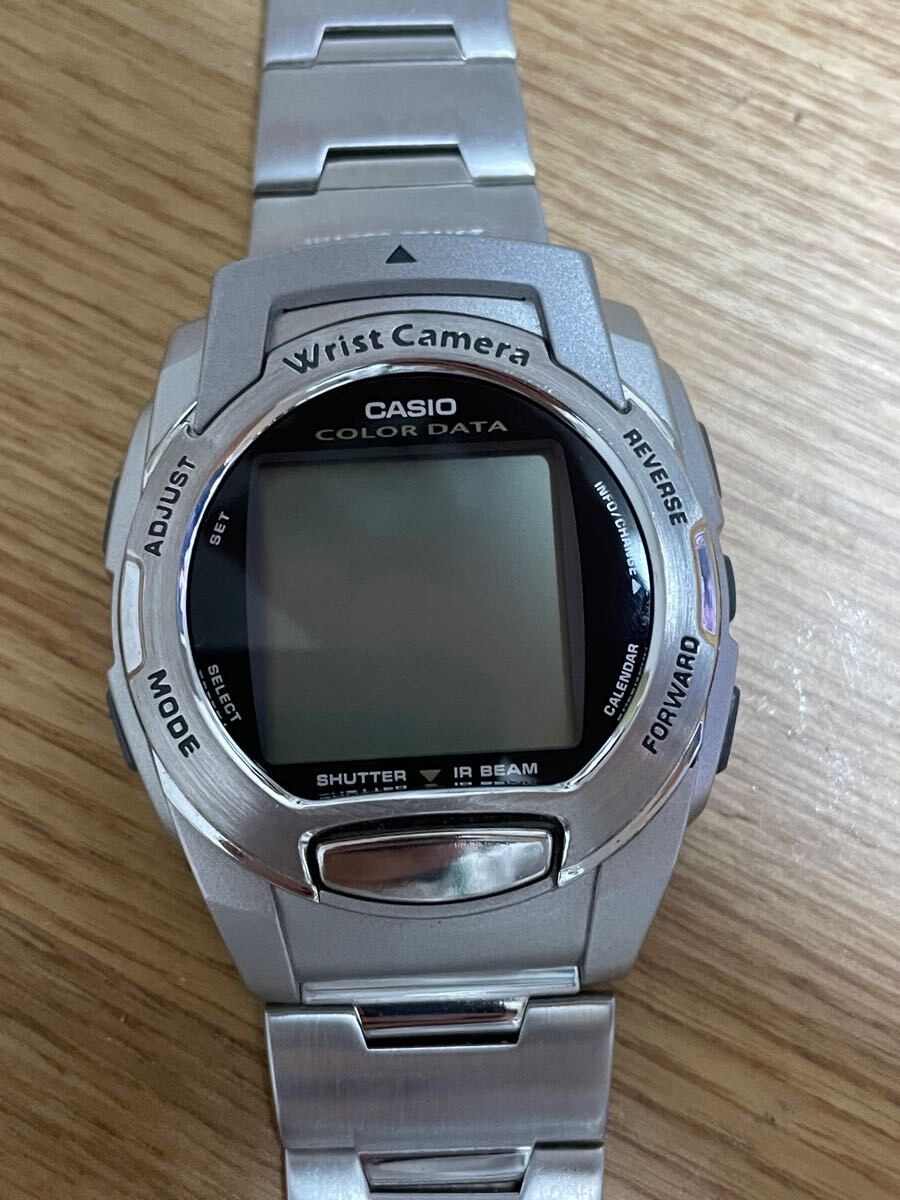 【目立った傷や汚れなし】CASIO カシオ リストカメラ WQV-3 2411 WRIST CAMERA 腕時計型 G-COOLの落札情報詳細 ...