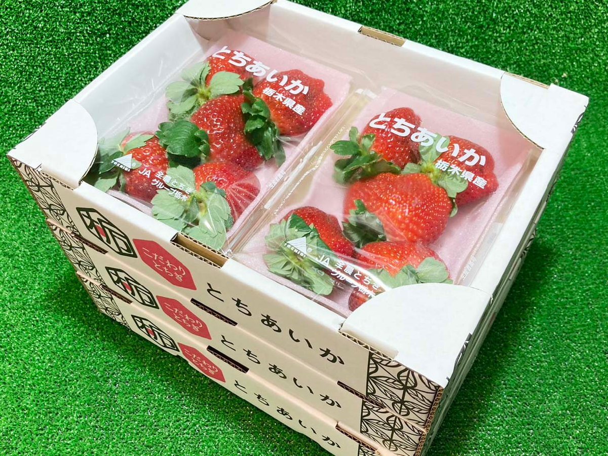 【未使用】【Good】たっぷり6パック入り！大量3箱セット！栃木県産オリジナル 新品種 いちご『とちあいか』ご予約の落札情報詳細 ...