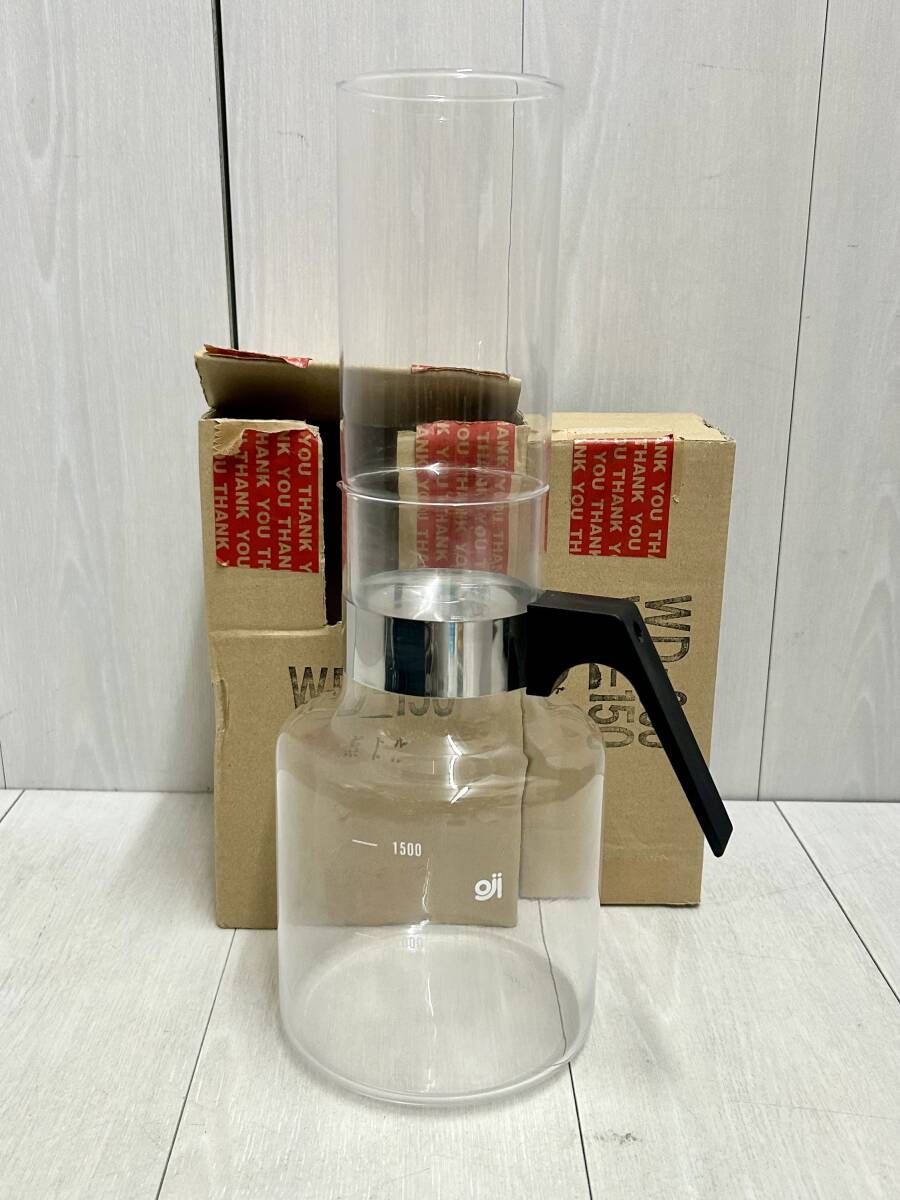 【未使用に近い】送料無料 ★ oji オージ パーツ 備品 WD-150 ボトル WD-300・150 ロート 水出しコーヒー 珈琲 コールド ...