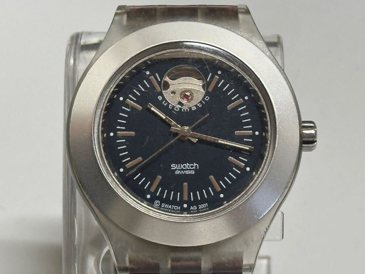 【傷や汚れあり】swatch スウォッチ IRONY アイロニー diaphane automatic 機械式 自動巻 21石 メンズ腕時計 稼働品の落札情報詳細 - Yahoo!オークション ...