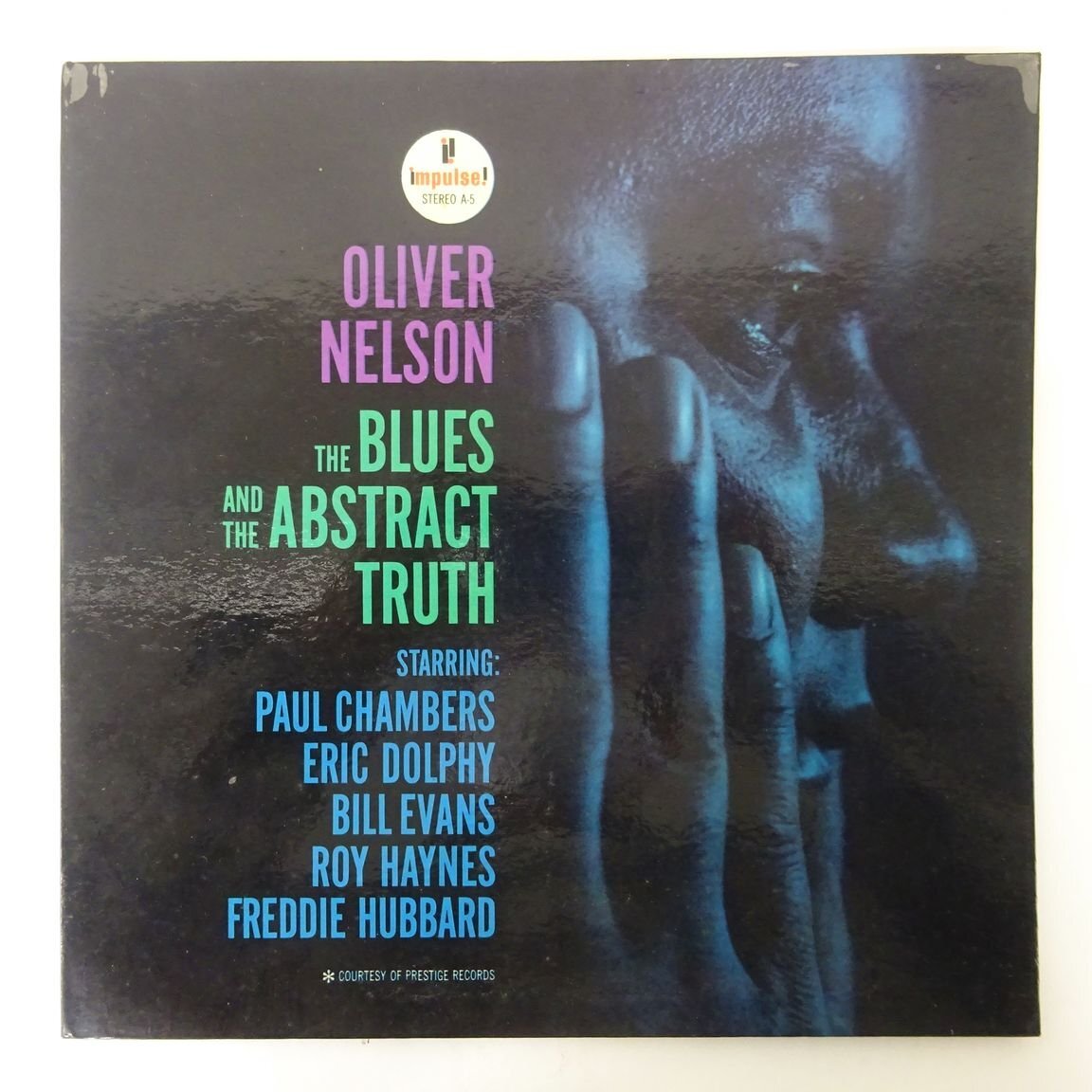 【やや傷や汚れあり】14043110;【US盤/Impulse!/赤黒ラベル/RVG刻印/コーティング/見開き】Oliver Nelson / The Blues And The ...