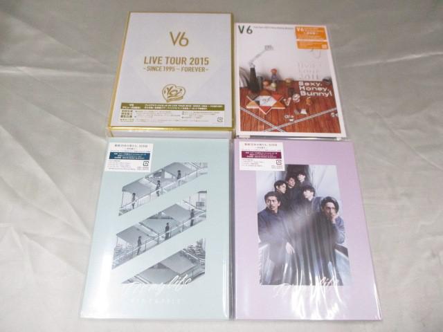 【未使用に近い】【未開封 同梱可】 V6 DVD LIVE TOUR 2015 SINCE 1995 FOREVER 初回限定盤A live tour 2011 Sexy.Honey ...