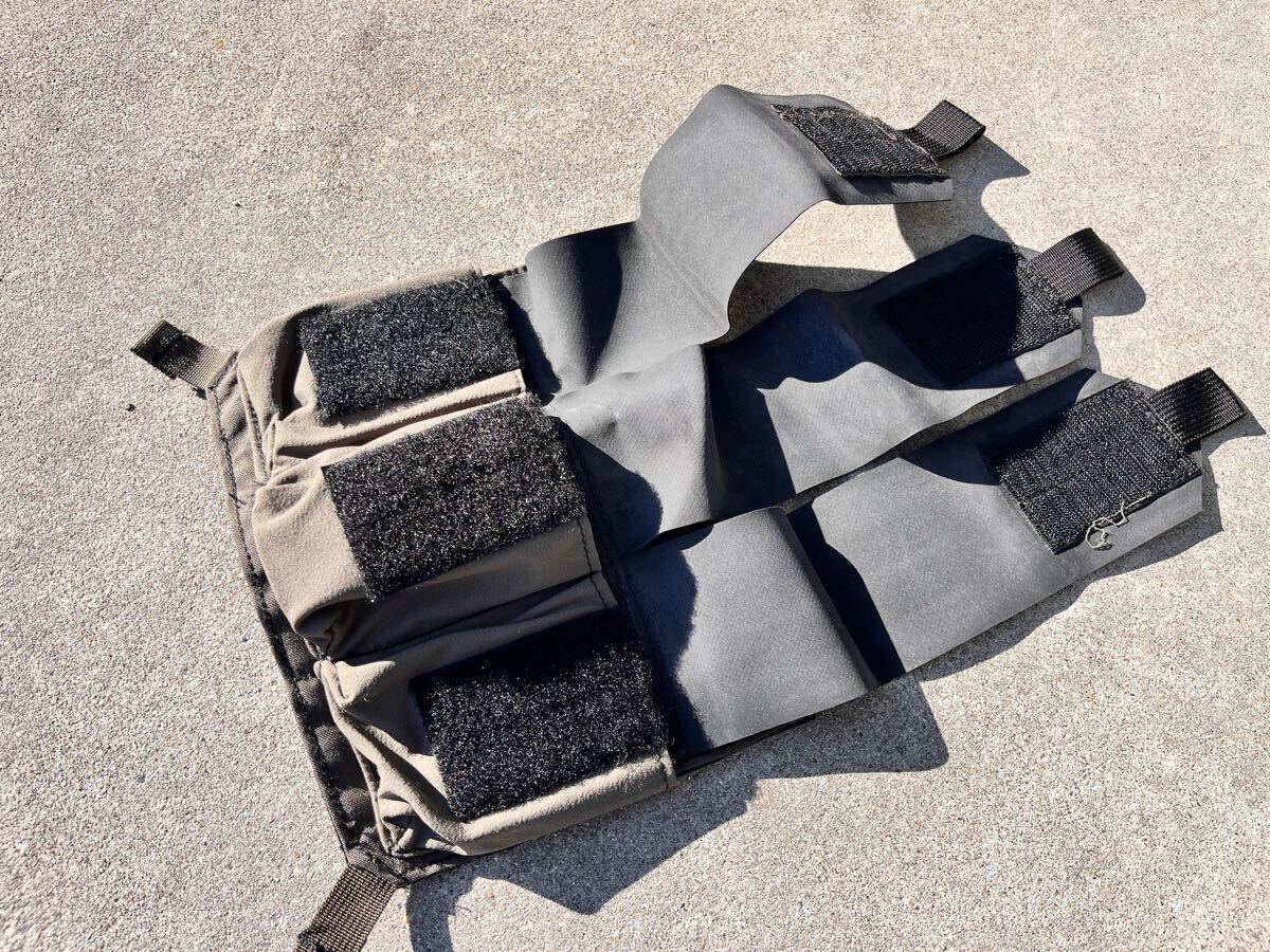 【やや傷や汚れあり】LBT Tripe M4 front flap Mas grey / NSW Seals S&S Eagle ...