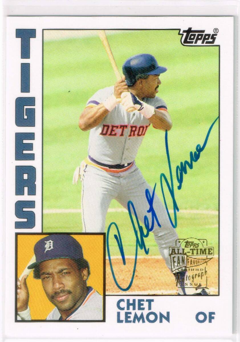 【目立った傷や汚れなし】MLB 2005 Topps All-Time Fan Favorites Archives Autograph # ...