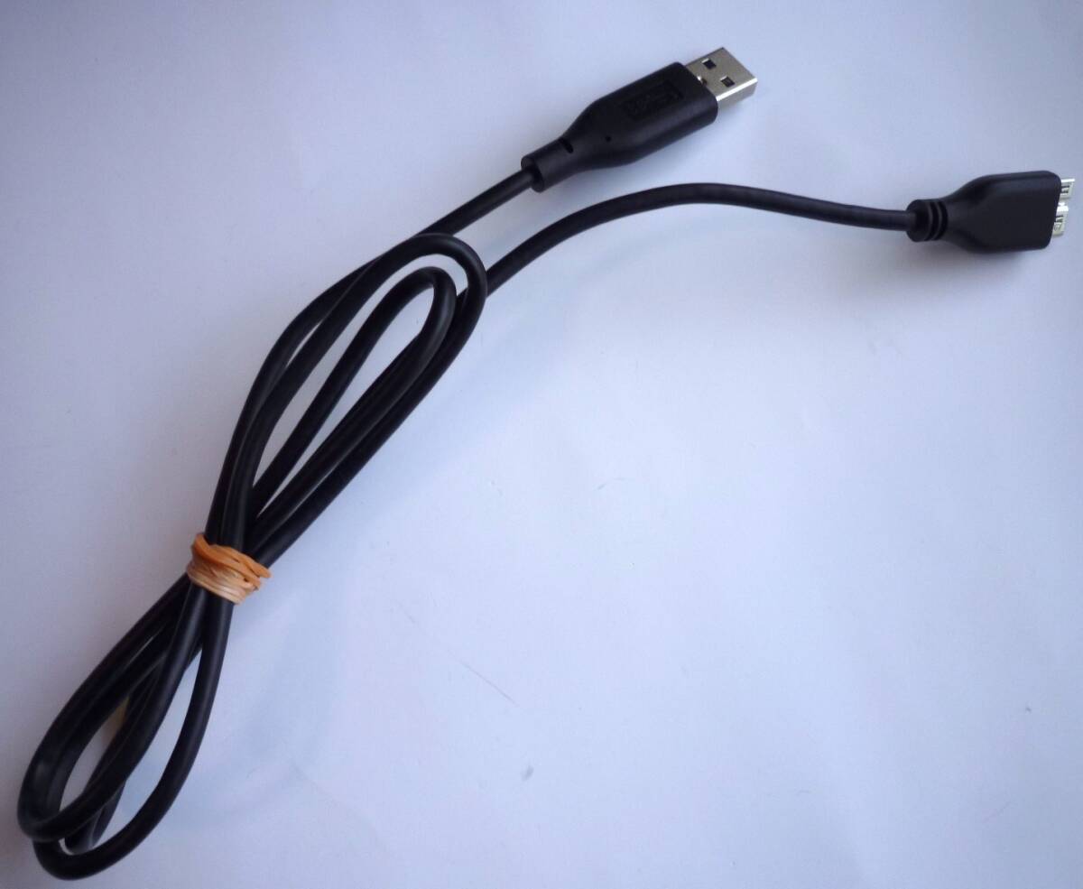 【やや傷や汚れあり】USB3.0ケーブル 1m USB type A マイクロUSB Type-A オス MicroUSB オス オスーオス 黒 ブラック USBケーブル MicroB ...