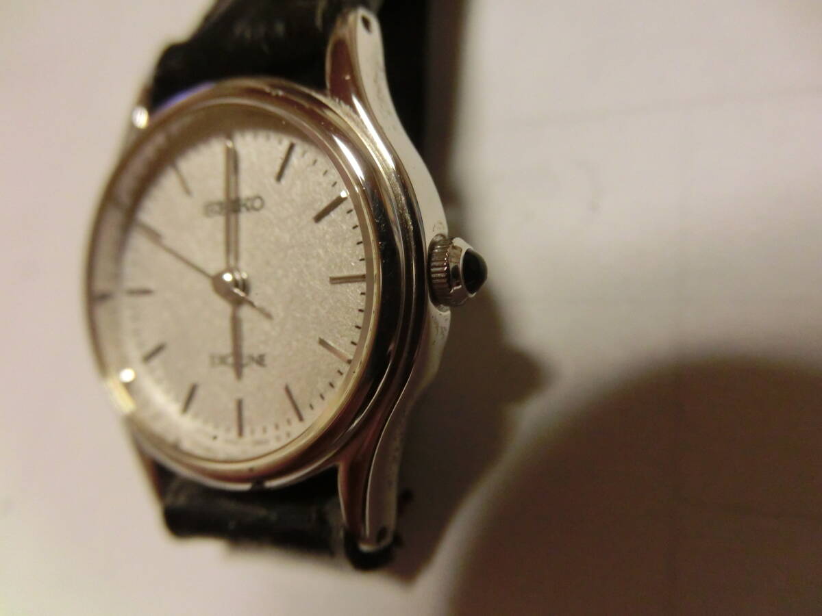 【目立った傷や汚れなし】電池交換済＊極美品＊稼働品＊セイコー＊SEIKO＊EXCELINE＊エクセリーヌ＊4N21-0390＊クォーツ ...