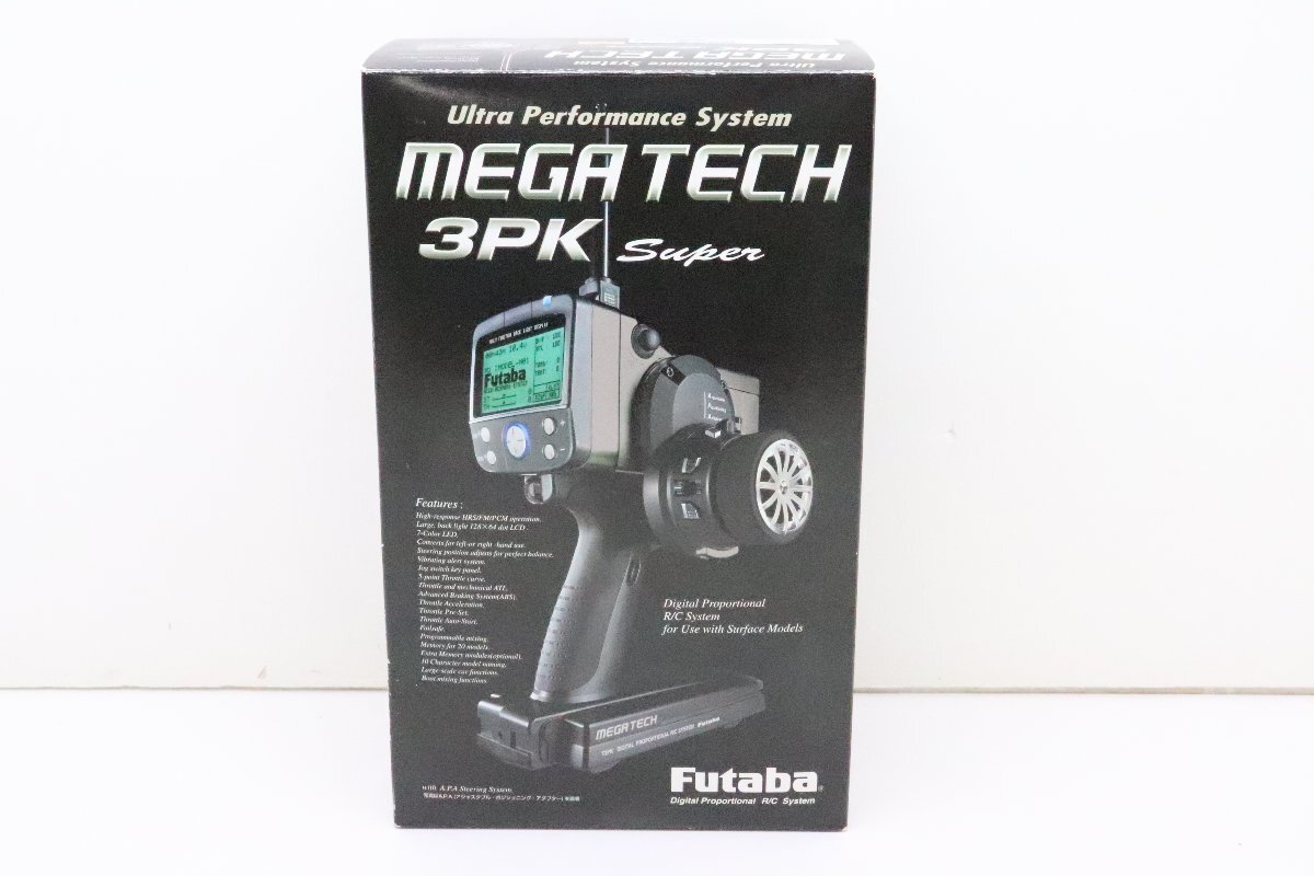 【全体的に状態が悪い】35MS フタバ Futaba MEGATECH 3PK-FM27 SUPER 2.4GHz仕様 メガティック 3PK ...