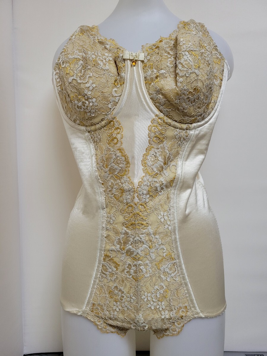 【やや傷や汚れあり】【補正下着】【マルコ meet you ミートユー】『大きいサイズ』ボディースーツ E85LL ショートガードル M64 セット イエローゴールドの落札情報詳細 ...