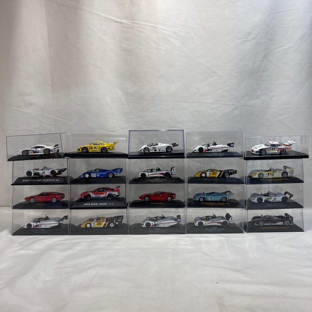 【傷や汚れあり】ミニカー 1/43 20台セット ixo onyx quartzo porsche maserati bmw スポーツカーレーシングカーまとめ売りジャンク品箱無し [730]の ...