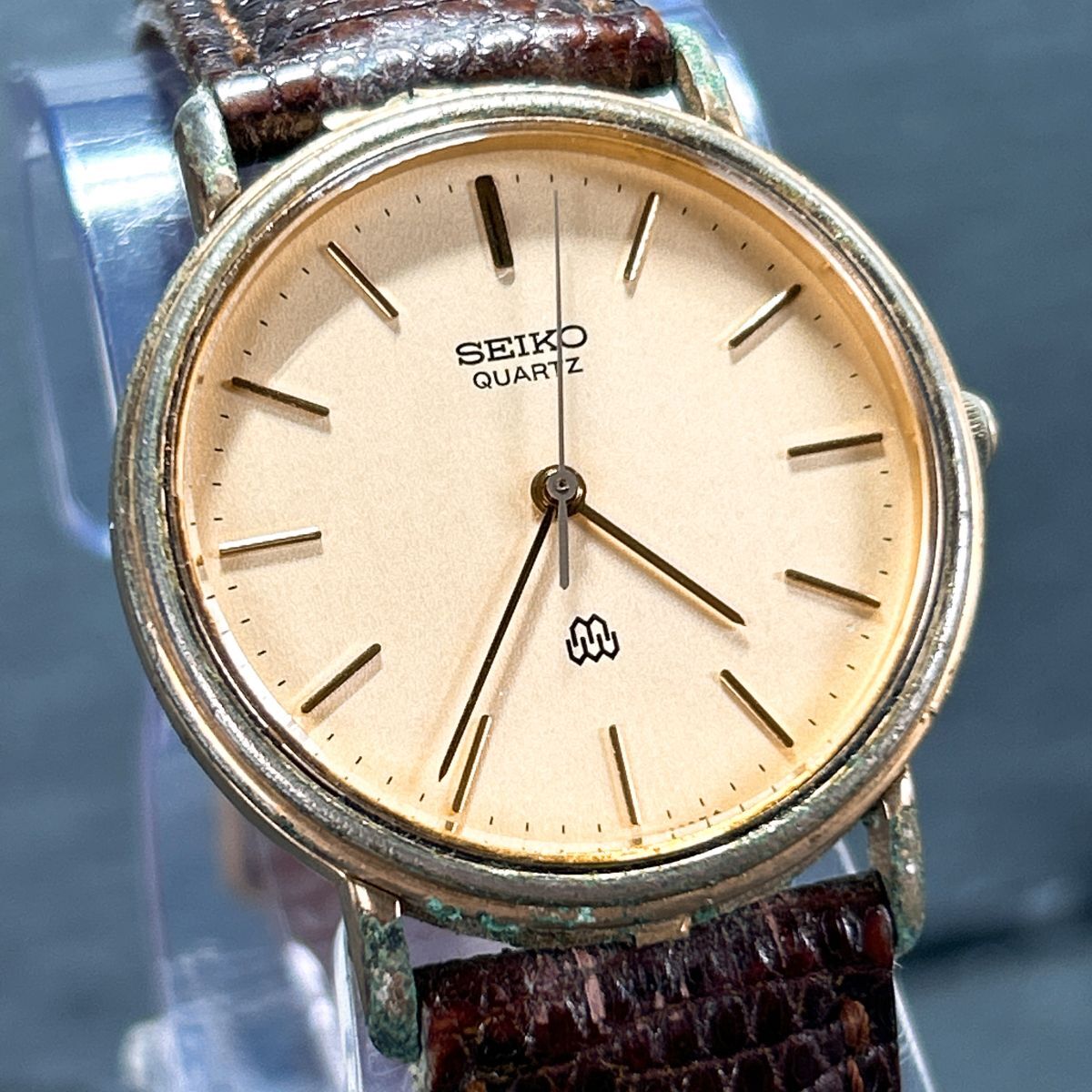 【目立った傷や汚れなし】美品 1970年代製 SEIKO セイコー 5421-0060 腕時計 アナログ クオーツ ヴィンテージ 諏訪精工舎 ...