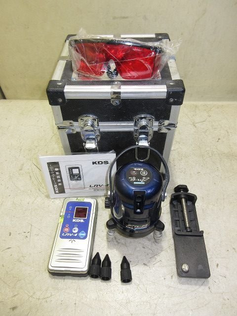 【傷や汚れあり】 8967 1円スタート KDS レーザー墨出し器 ATL-23 / レシーバー LRV-4 の落札情報詳細 - Yahoo!オークション落札価格検索 オークフリー