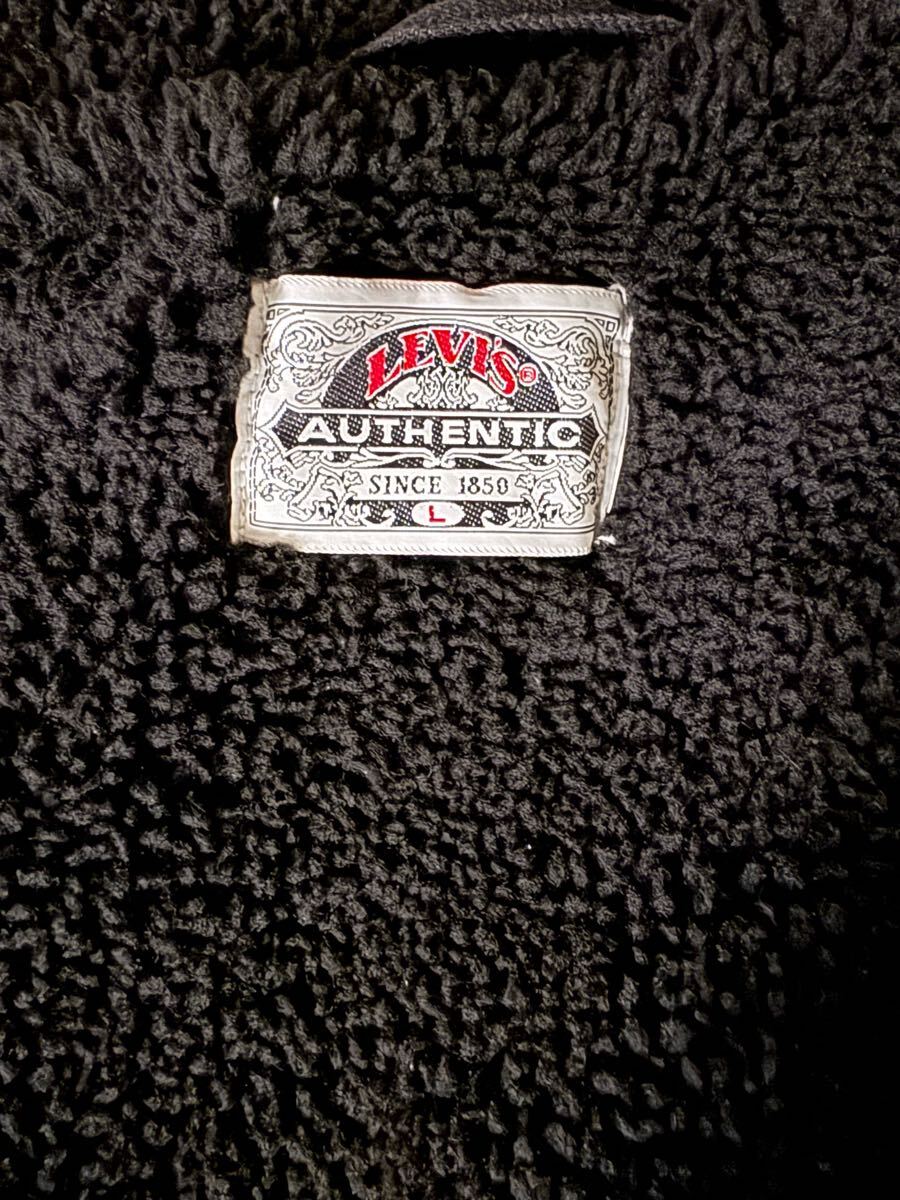 【未使用に近い】【激レア】levi's 70629-4159 USA製 ボアジャケット BOA JACKET 検) デニムジャケット リーバイス デニム 558 501 BIGE 506 ...
